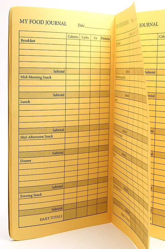 FOOD Journal Traveler's Notebook Insert 23 Colors - 8 Sizes - Etsy Canada