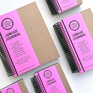 5" X 3.75" MINI JUNQUE JOURNAL - for Art Journaling, Scrapbooking, Junk ...