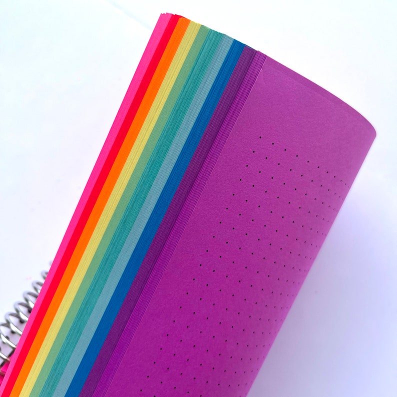 SPRING RAINBOW Spiral Classic Notebook - Etsy