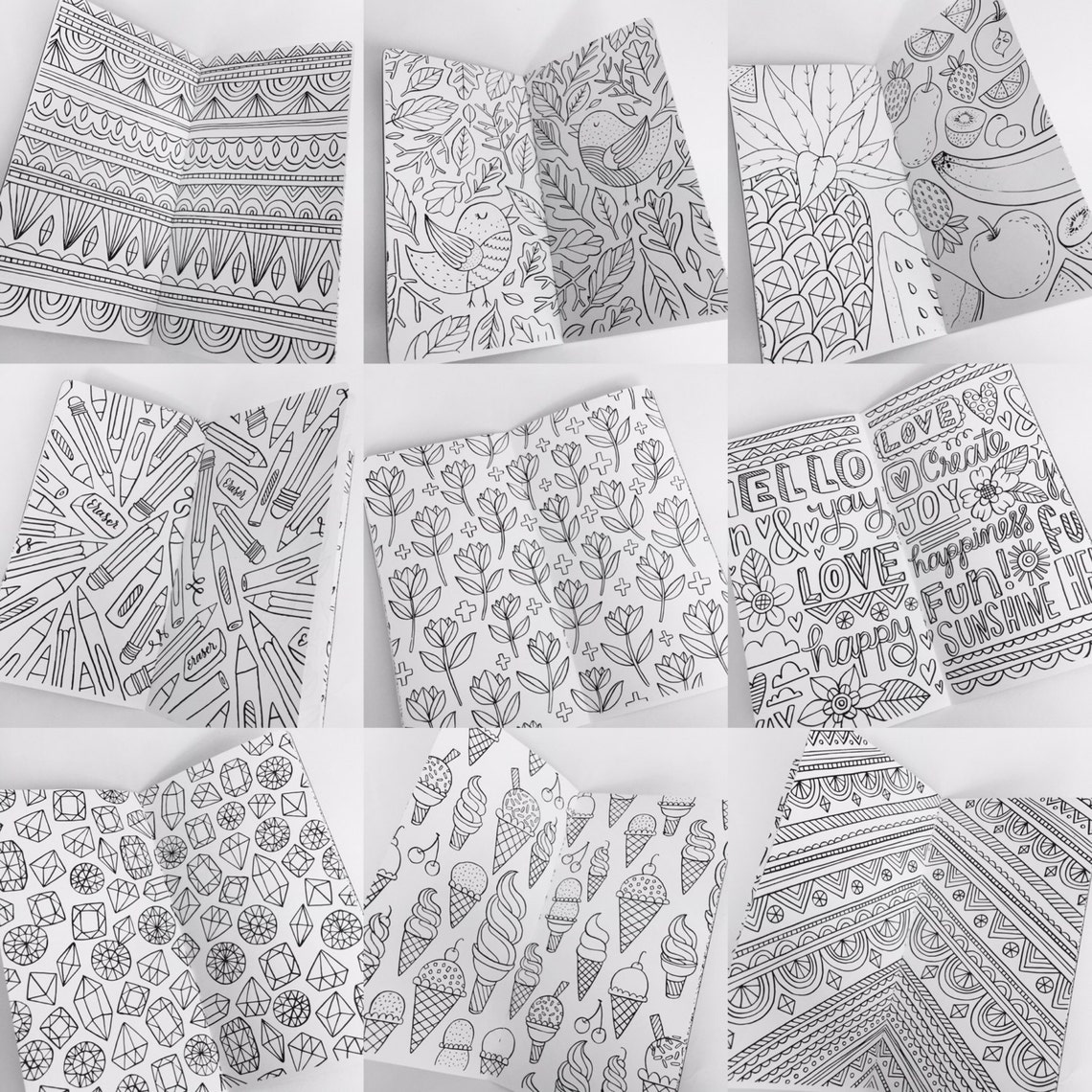 COLORING BOOK Volume 1 Traveler's Notebook Insert - Etsy