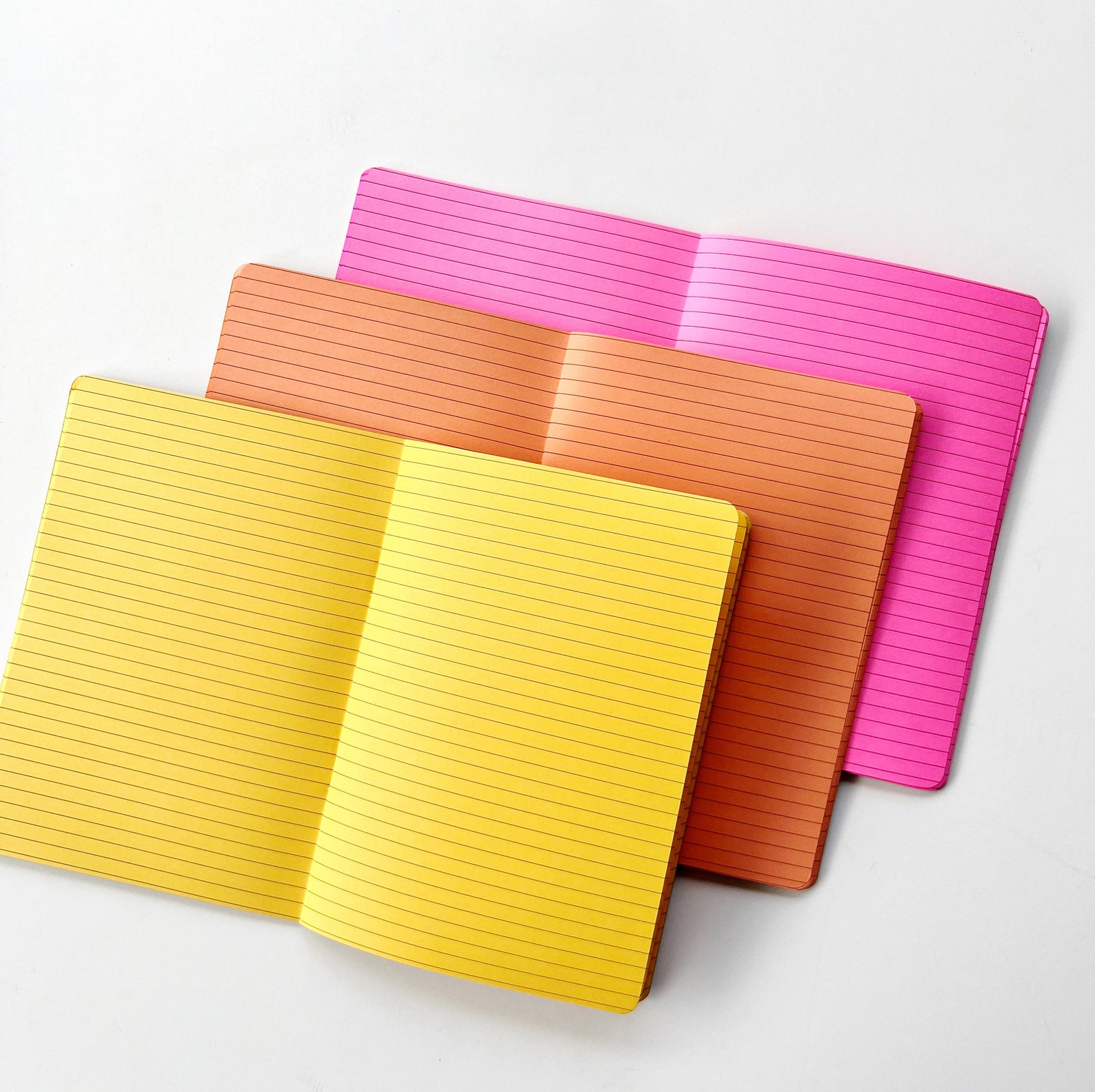 LINED Traveler's Notebook Insert - Choice of 23 Colors and 8 Sizes ...