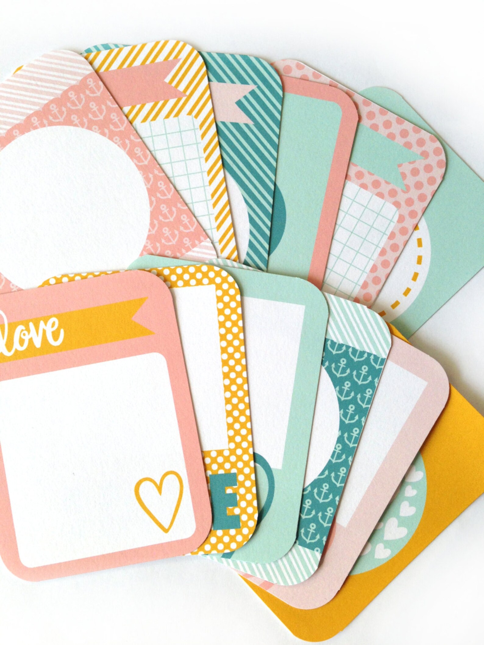 Printable 4x3 Journal Cards Sweet Collection Instant - Etsy