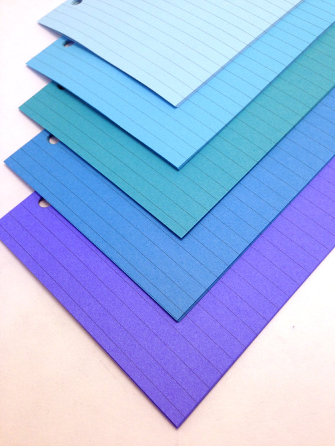 FEELIN' BLUE Planner Paper Fits Filofax Personal or A5 Size Planners - Etsy