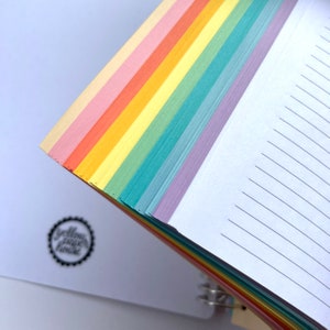 PASTEL RAINBOW Spiral Classic Notebook - Etsy