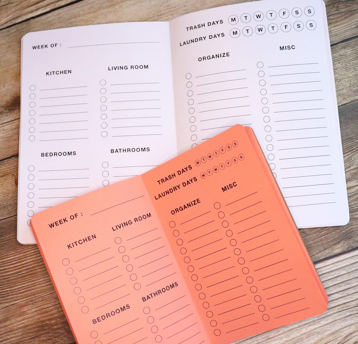 CLEANING / HOUSEHOLD Traveler's Notebook Insert - Choice of 23 Colors ...