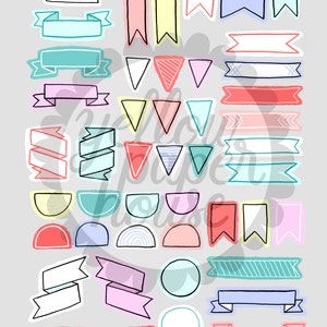 Printable Flags and Banners - Instant Download - Organization ...