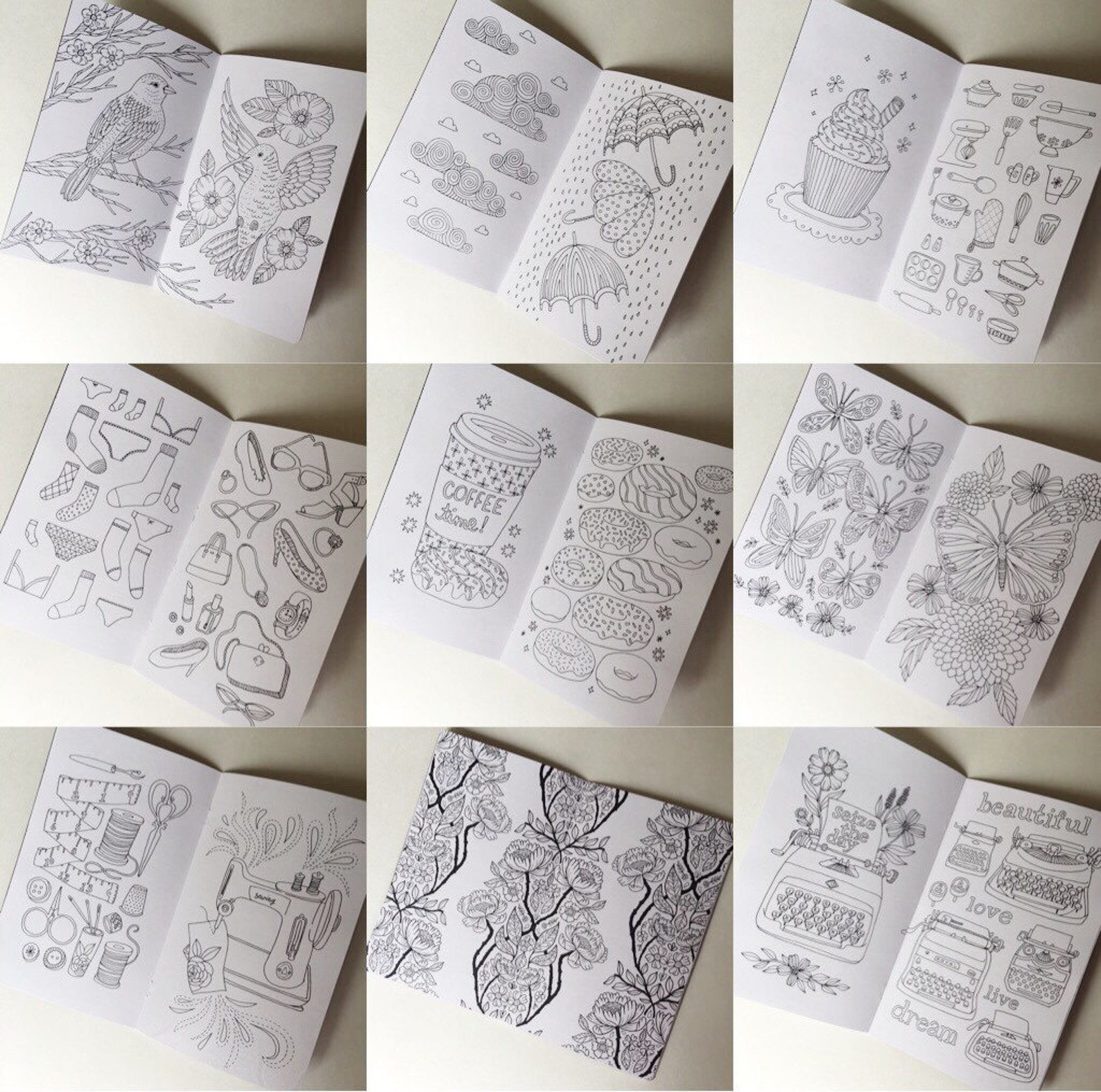 COLORING BOOK Volume 3 Traveler's Notebook Insert - Etsy