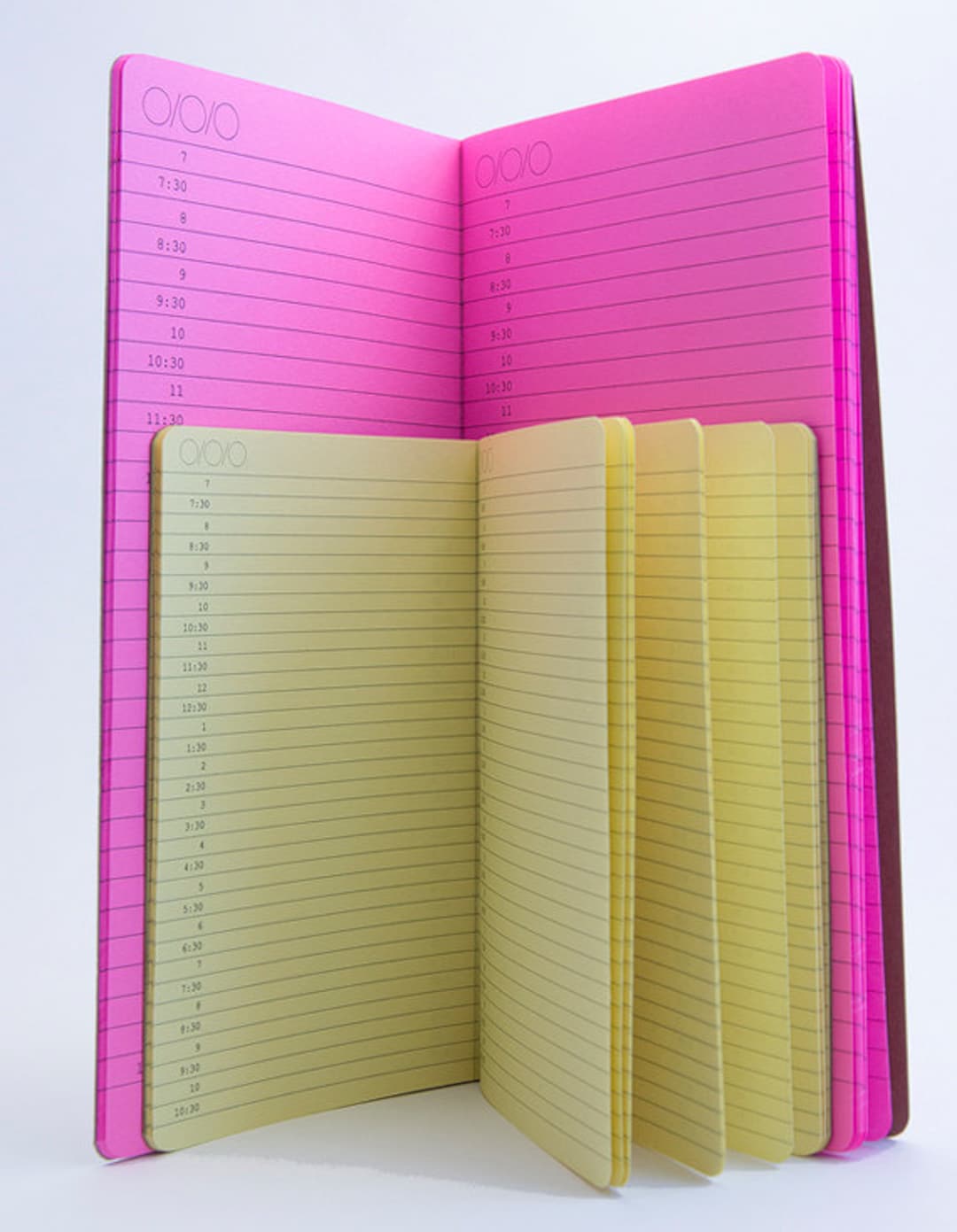 TIMED DAILY Schedule Planner Traveler's Notebook Insert - Choice of 23 ...