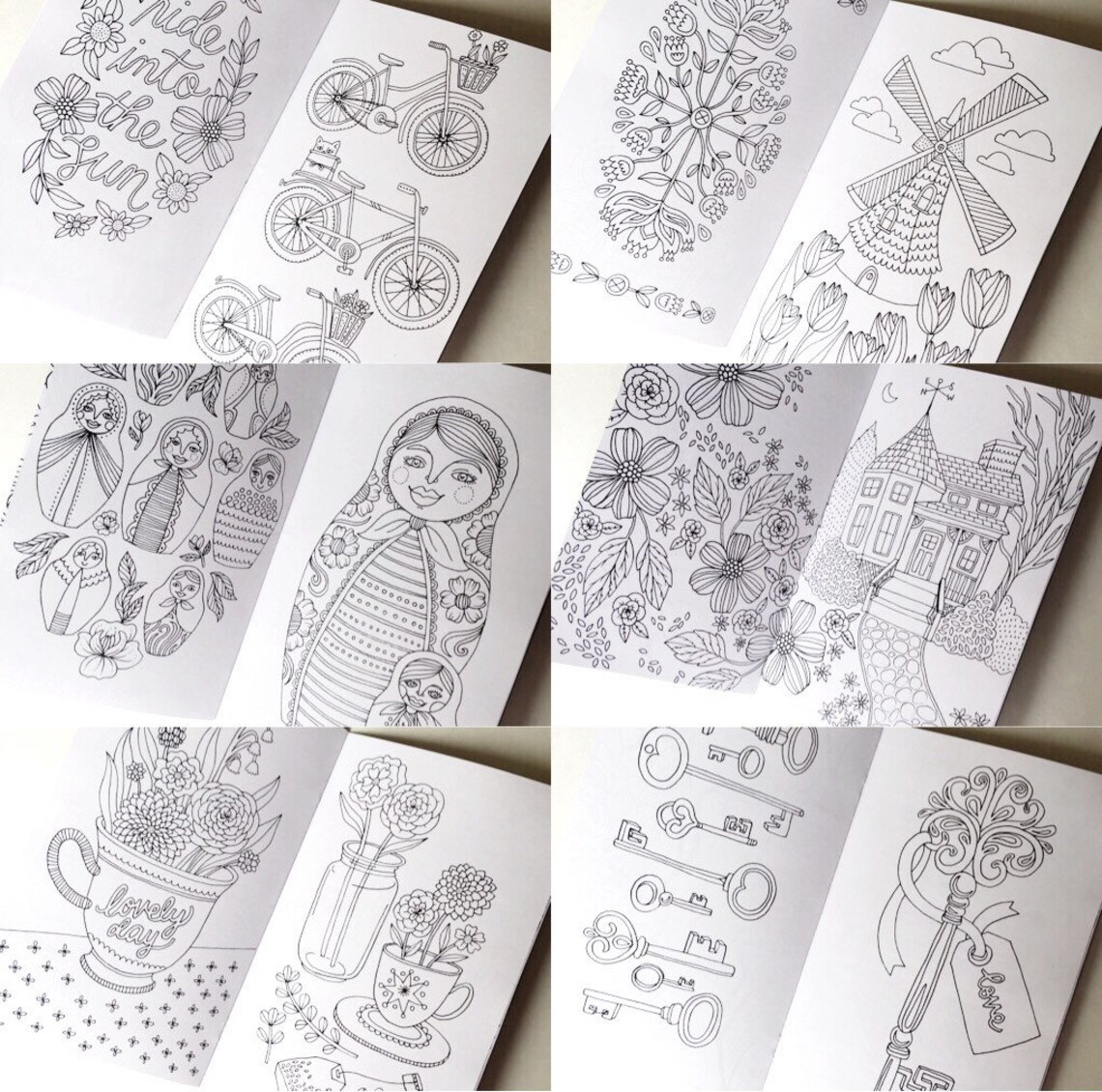 COLORING BOOK Volume 3 Traveler's Notebook Insert - Etsy