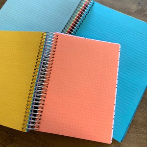 SPRING RAINBOW Spiral Classic Notebook - Etsy