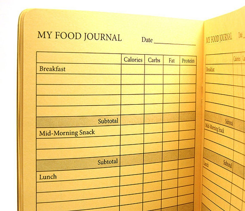FOOD Journal Traveler's Notebook Insert 23 Colors 8 | Etsy