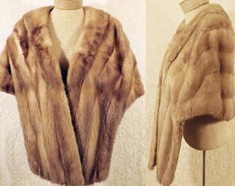 Vintage mink stole | Etsy