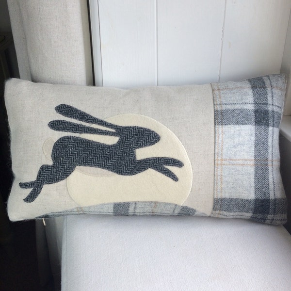 Hare Cushion - Etsy UK