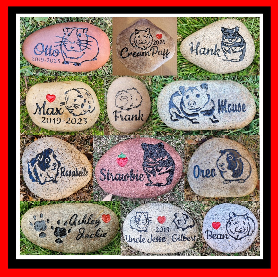 Guinea Pig Pet, Memorial Stone, Hamster, Gerbil, Rodent, Outdoor, Grave ...
