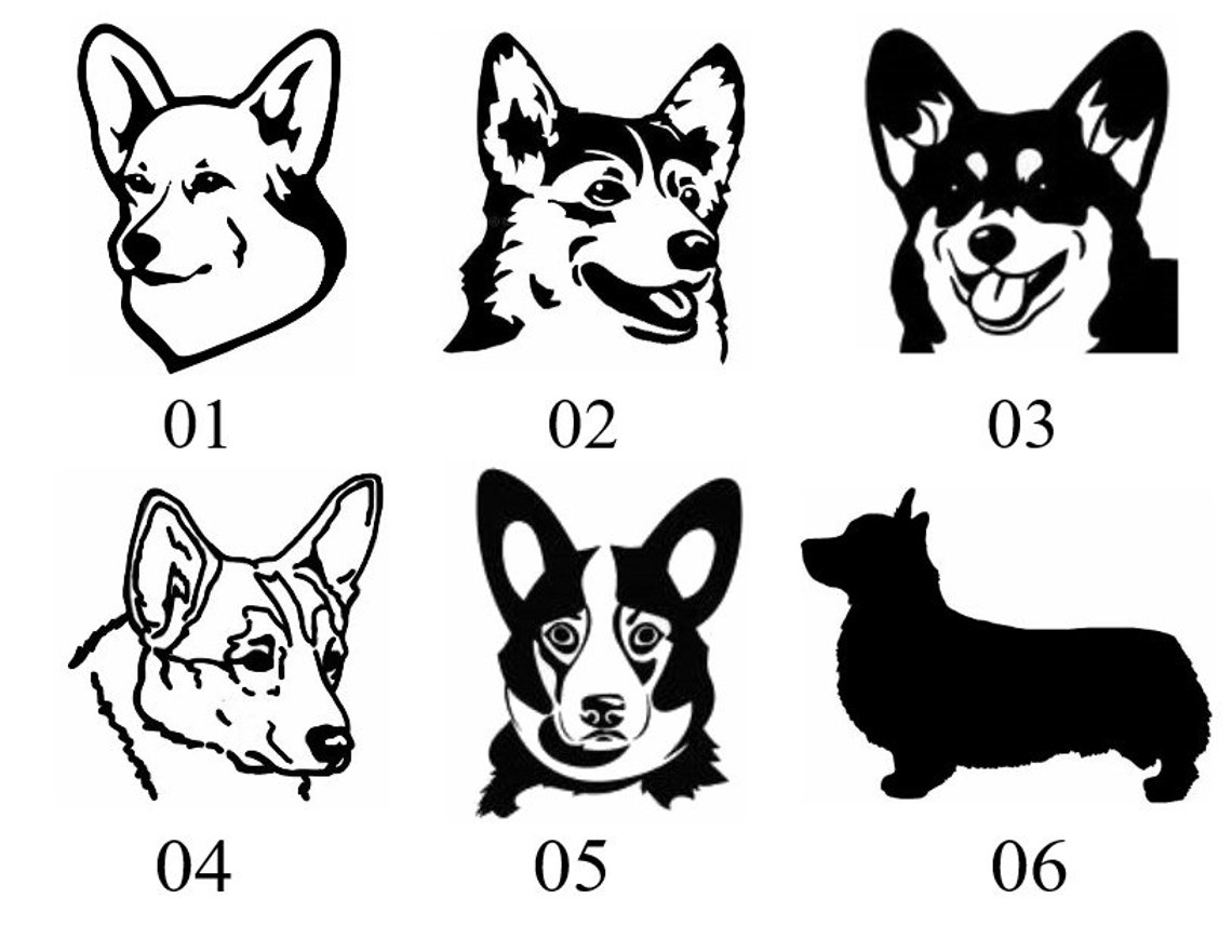 Personalized Pet Memorial Stone 78 Corgi Pembroke | Etsy