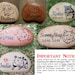 Pet Memorial Stone 7/8 Personalized Engraved River Rock Stone, Indoor ...