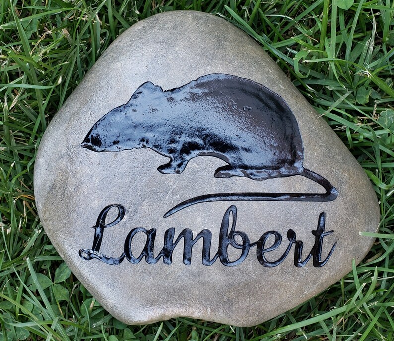 RAT MEMORIAL 7/8 STONE approx. Size 3 Designs to Choose - Etsy