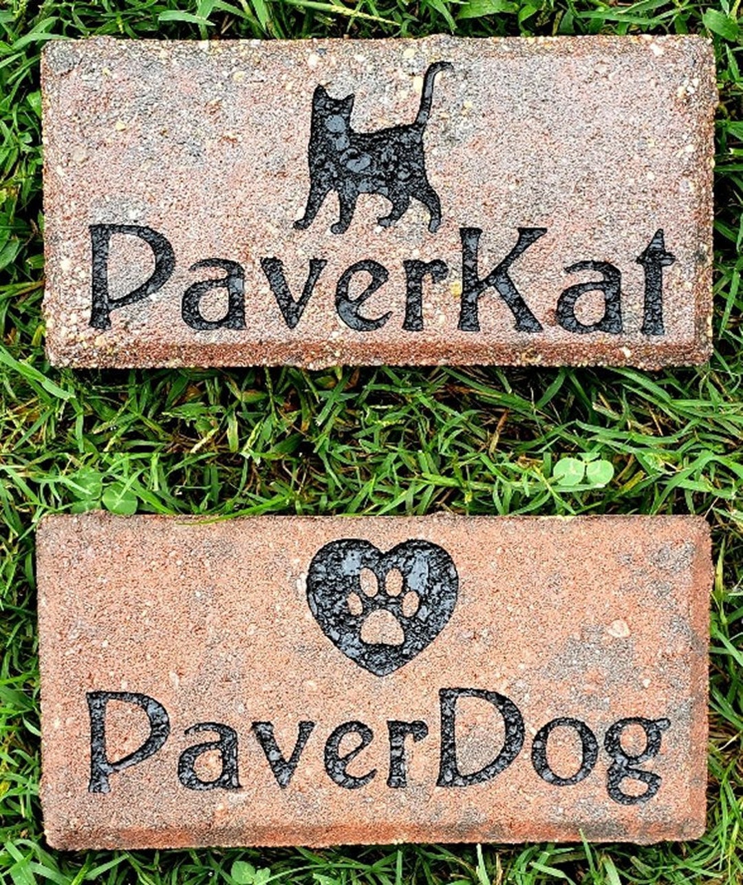 Personalized Pet Memorial, Engraved, Paver Brick, 4"x 8", Indoor ...