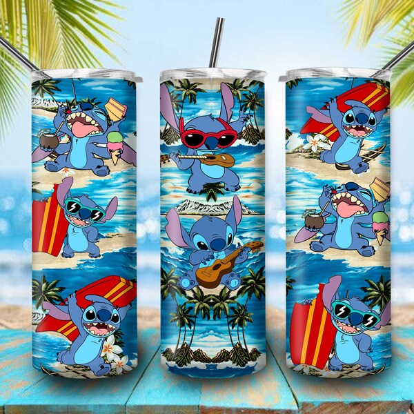 Stitch on the Beach Png - Etsy