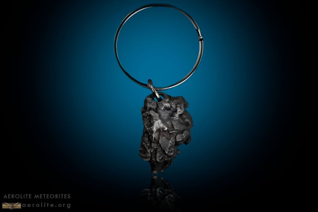 Iron Meteorite Keychain - Etsy