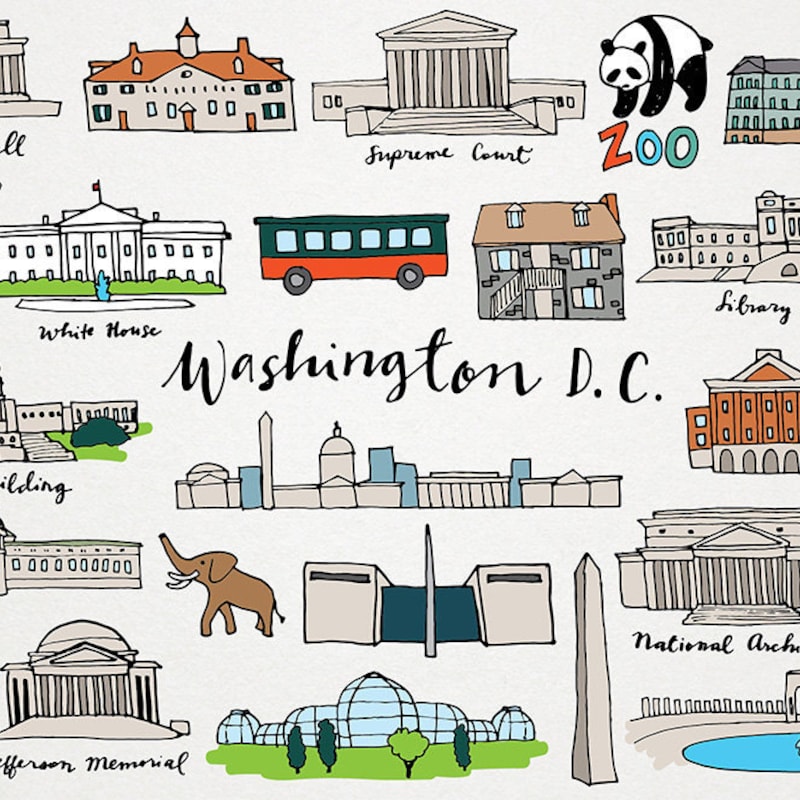 Washington Dc - Etsy