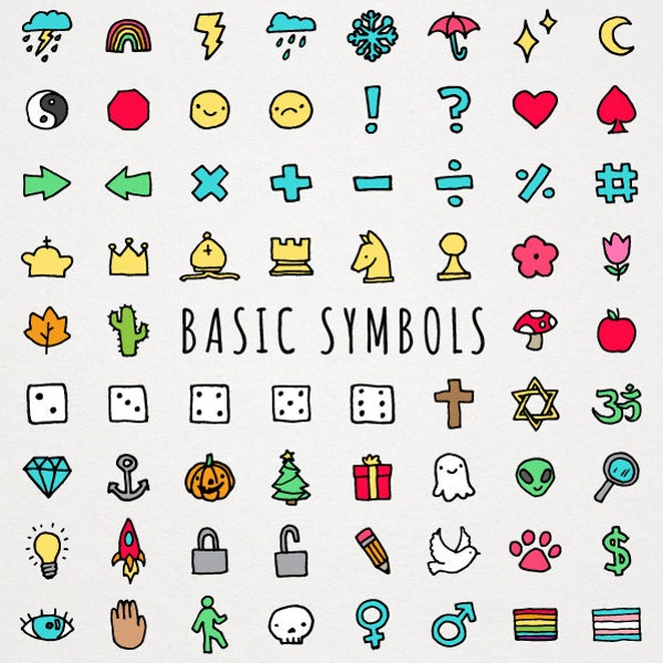Basic Symbols Icon Etsy basic-symbols-icon-etsy