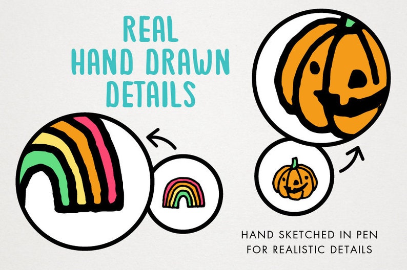 Basic Symbols Icons Clipart Set - Etsy