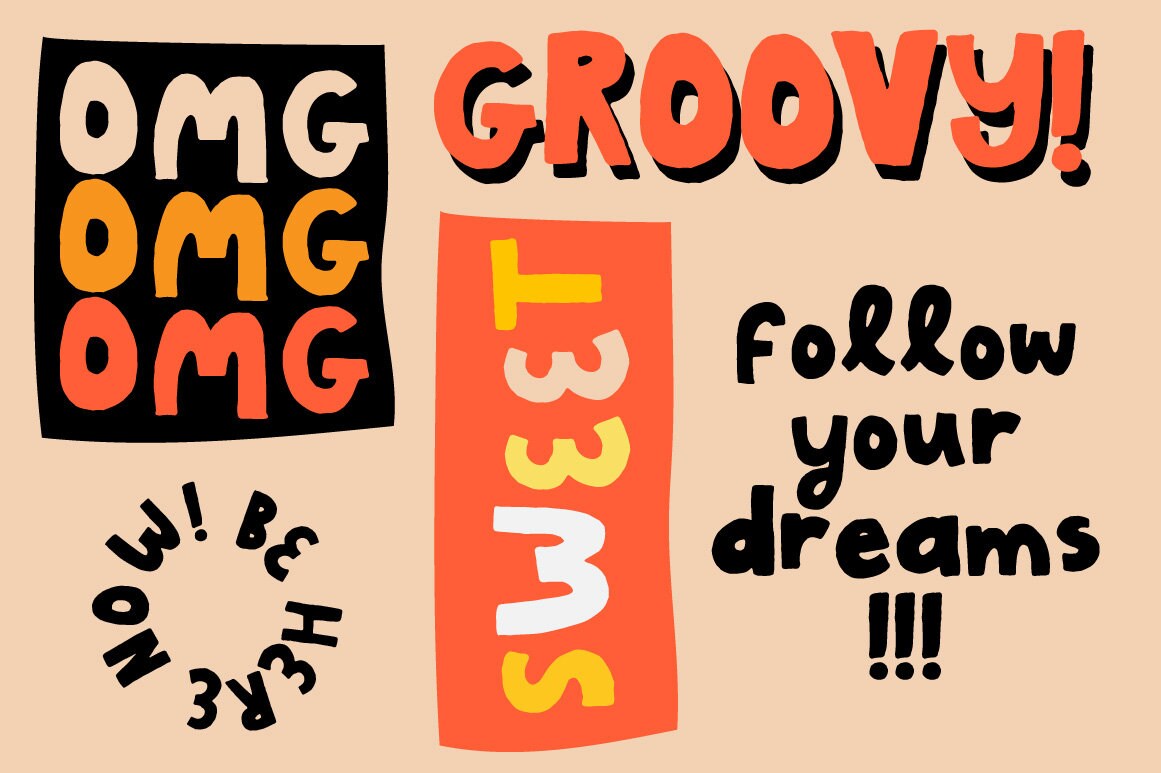 Treehouse Font - Fun Handwriting Typeface for Cricut and Crafting ...