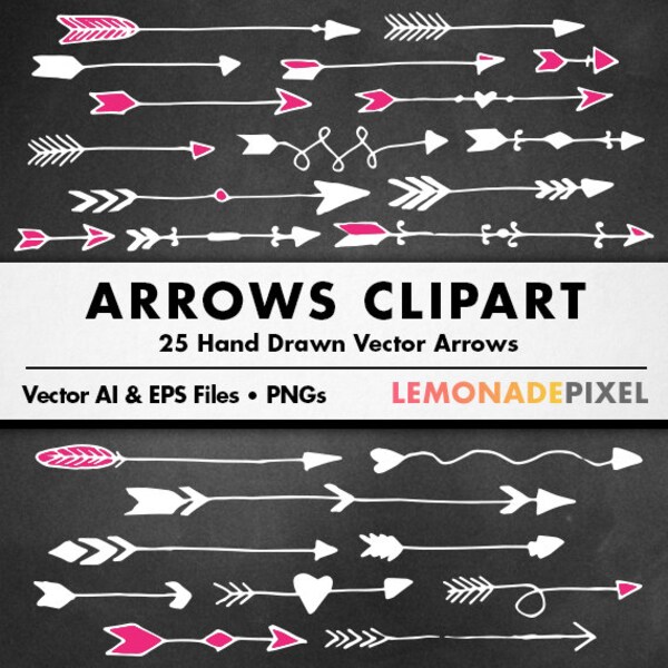 Handdrawn Clip Art - Etsy