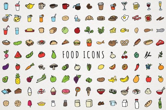 Cute Food Icons