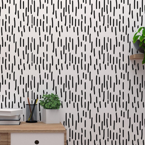 Modern Wall Stencil - Etsy