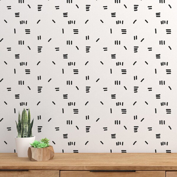 Mud Cloth Stencil - Etsy