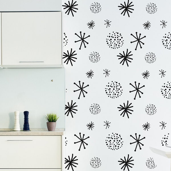 Mid Century Stencils - Etsy