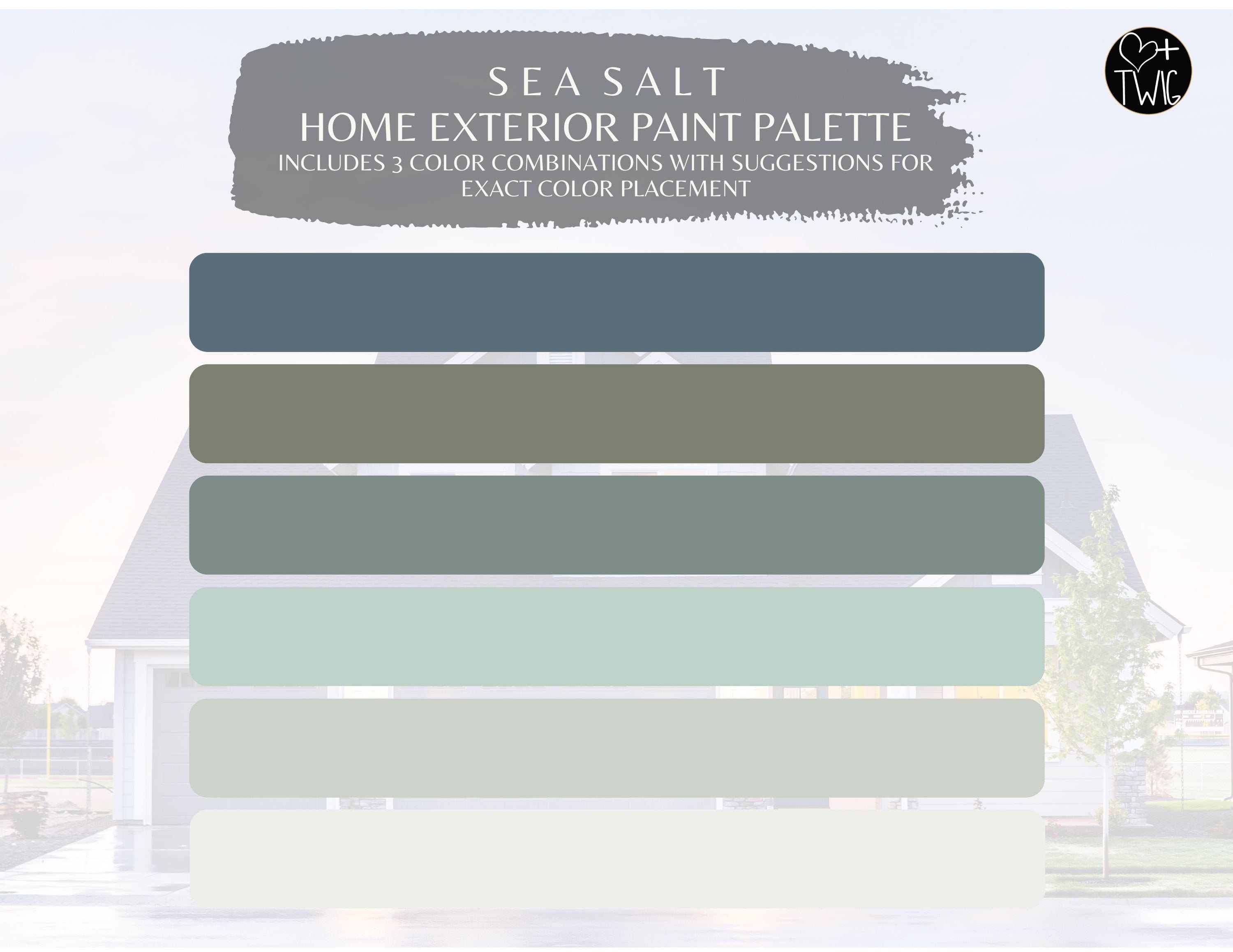 Exterior Color Palettes Of Three