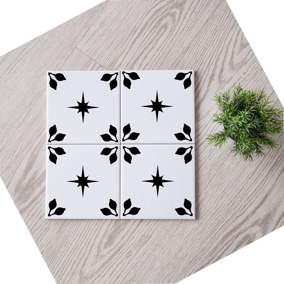 Flower Floor Tile Stencil Floor Stencil 12x12 Colonial Floor - Etsy