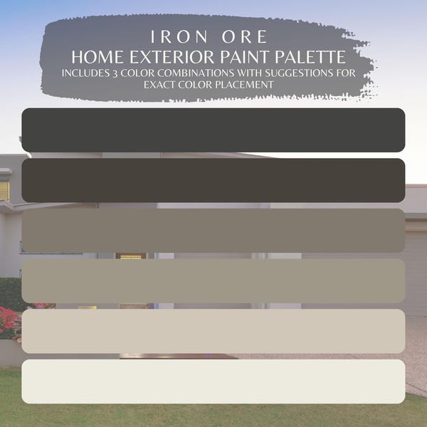 Iron Ore Paint Palette - Etsy