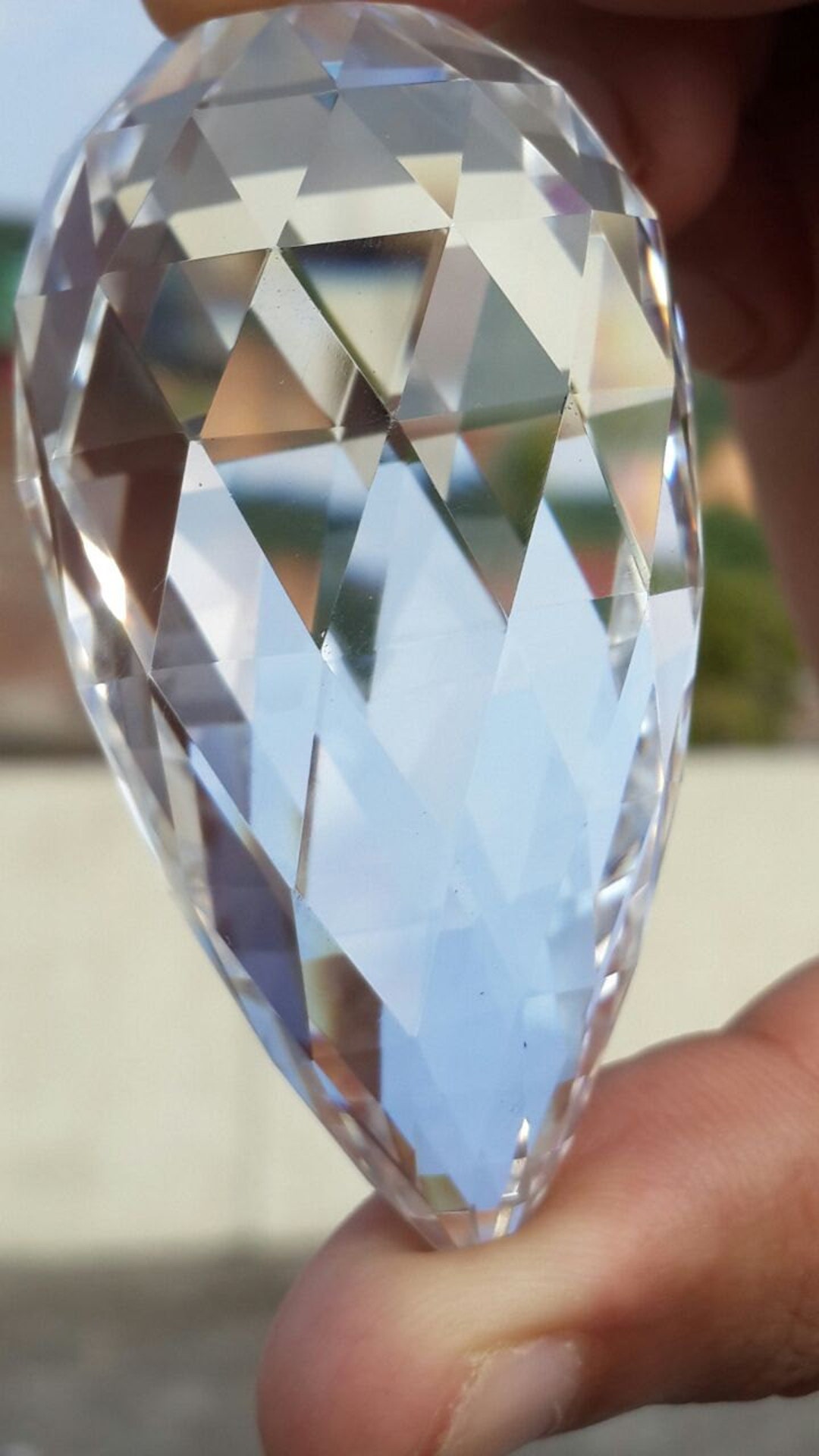 Genuine Crystal Rock Huge Size Matched Pair and Focal Pendant.clean ...