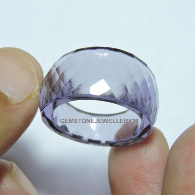 Purple Quartz Ring - Etsy