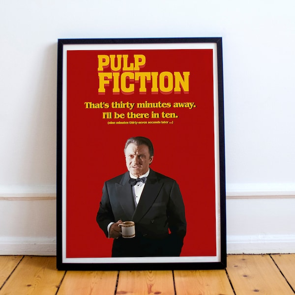 Pulp Fiction - Etsy