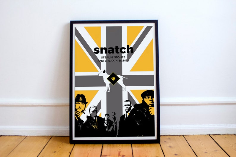 Film Posters // Snatch 2000// First Poster// Guy Ritchie// Brad Pitt ...