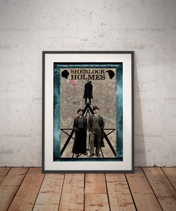 Sherlock Holmes Movie Poster 2009