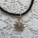 Sun Choker Necklace Gold / Silver Sunflower 90s Choker - Etsy