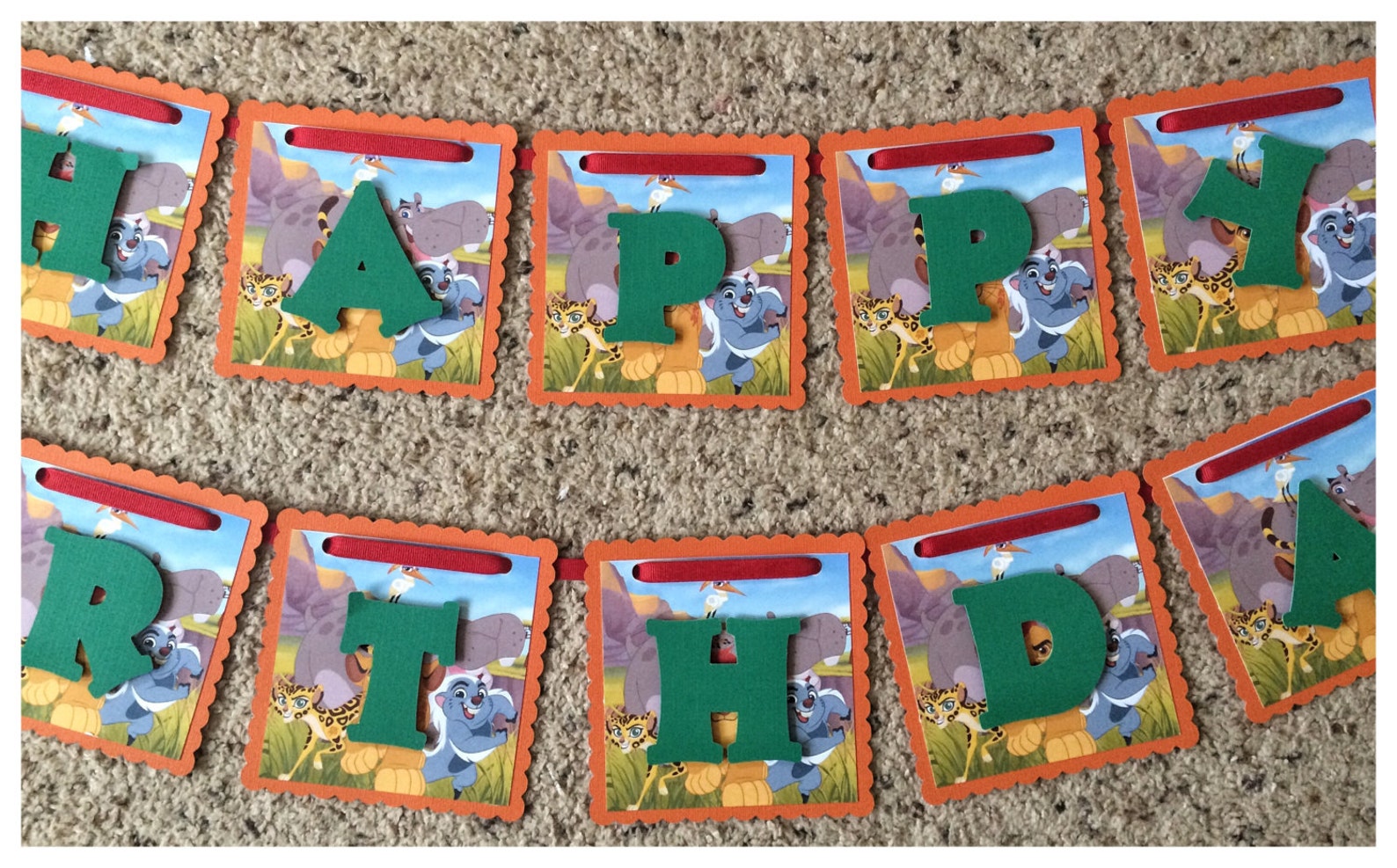 Lion Guard Birthday Banner Kion the Lion Guard Party Kion - Etsy