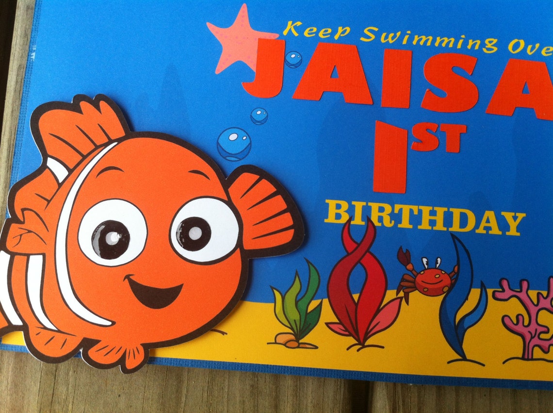 Finding Dory Birthday Door Sign Finding Nemo Party - Etsy