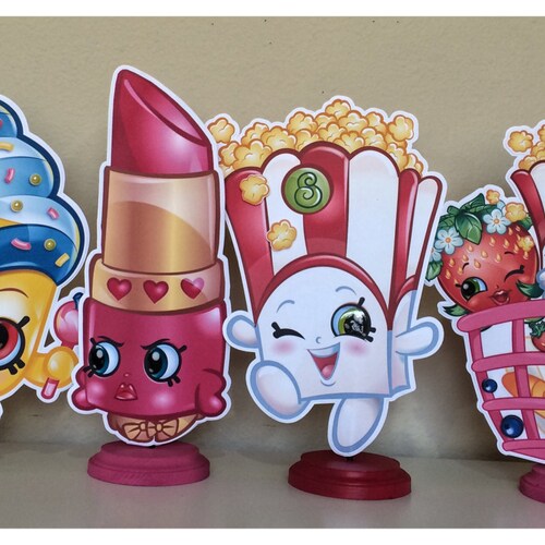 5 Poppy Corn Popcorn Box Shopkins Birthday Party - Etsy