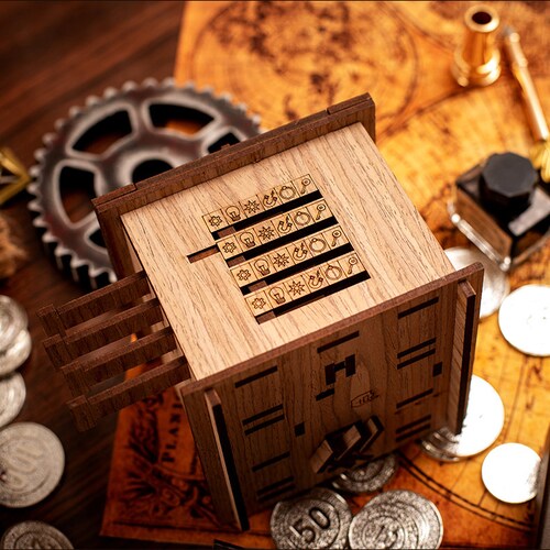 Fort Knox Box PRO Escape Room in a Box Brain Teaser - Etsy