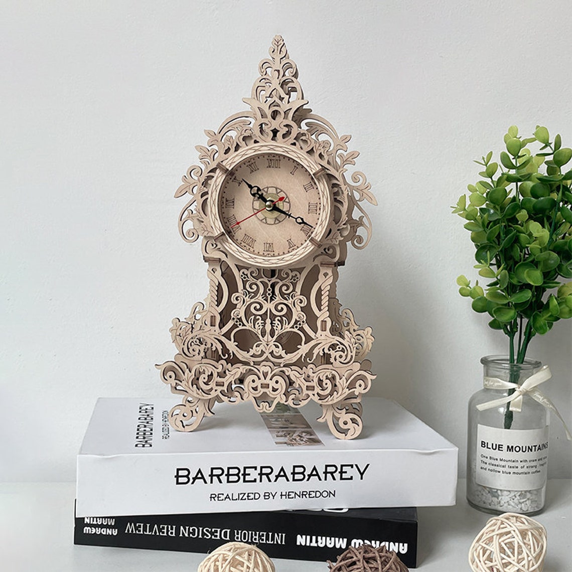 3D Wooden Clock Puzzles Pendulum Clock Puzzle for Adults - Etsy