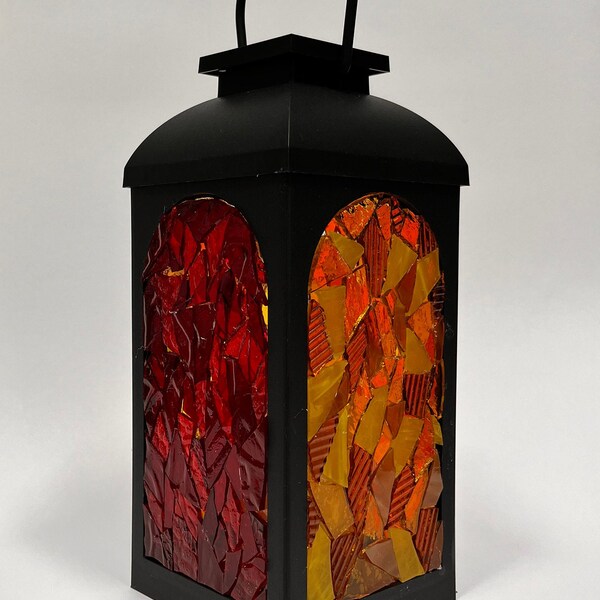 Stained Glass Lantern - Etsy Australia