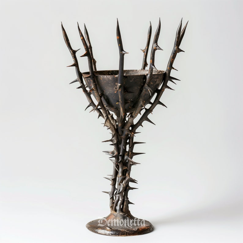 Chalice of Thorns Photography Print Concept Art Photo Print Witchy Photography Gothic ...