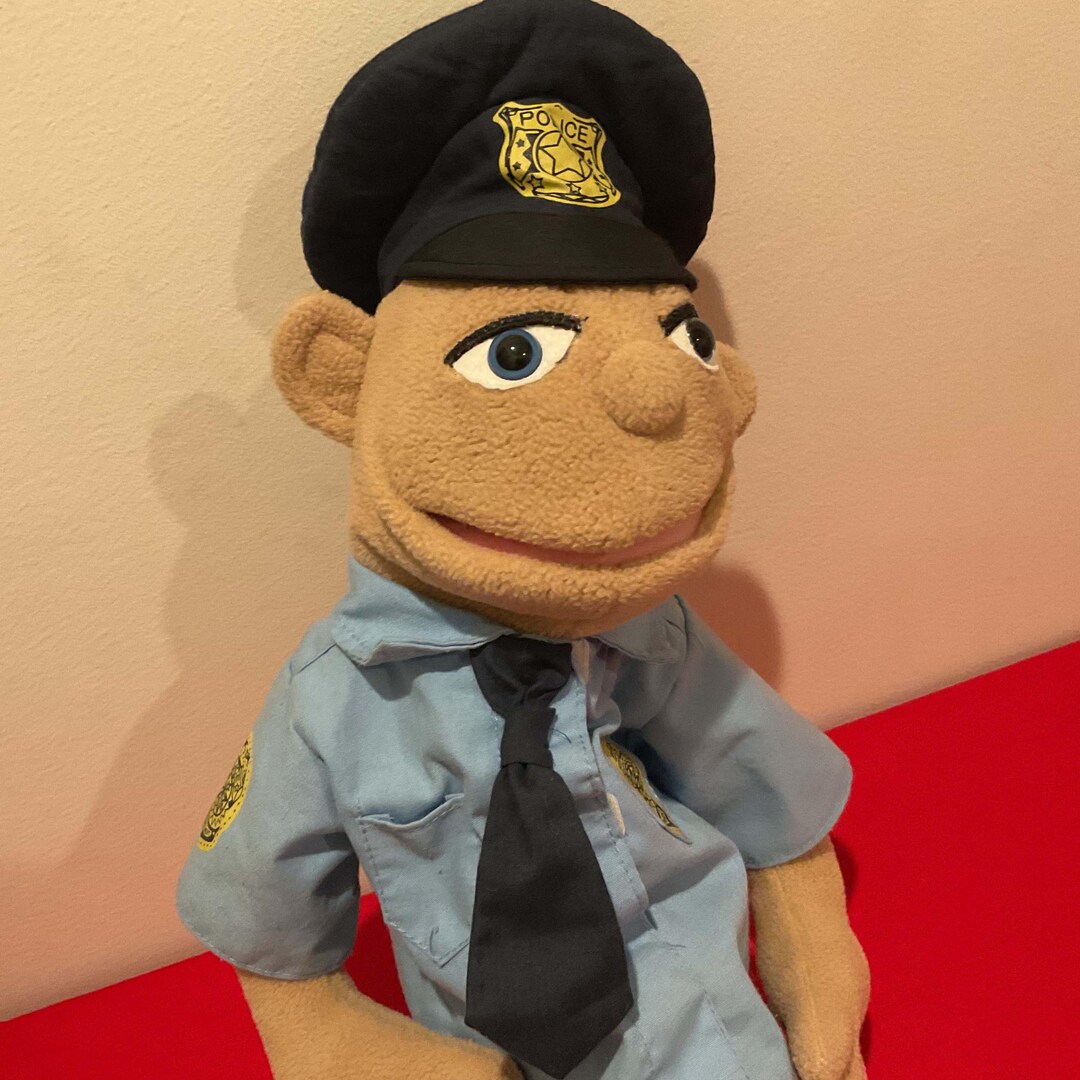 Police Puppet “officer Simmons” (#1) Made in USA NEW - Etsy